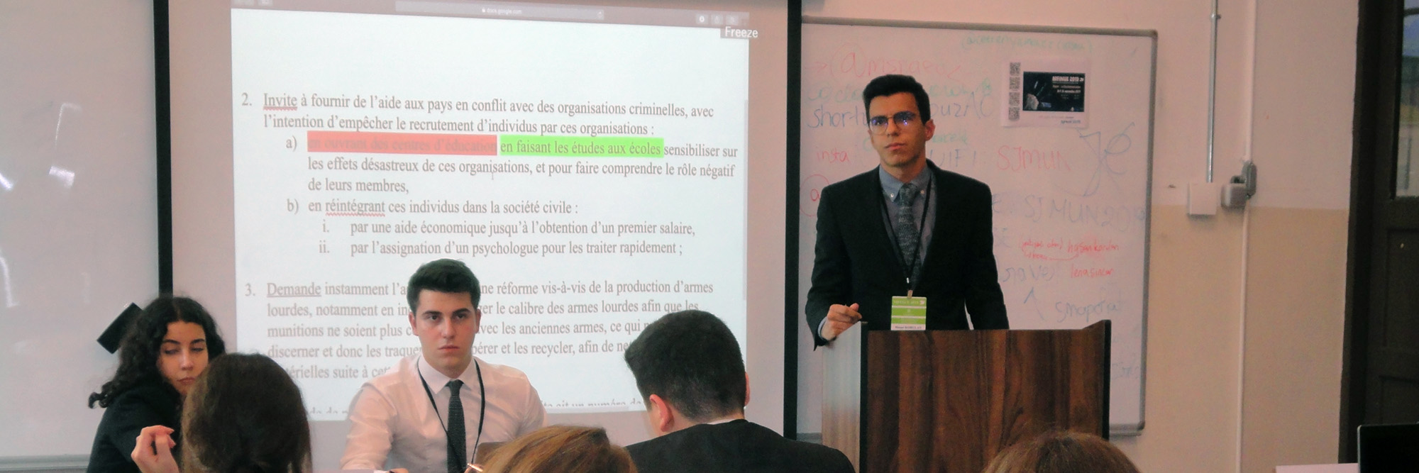 MUN(MFINUE) 2019, İnsanlıktan Uzaklaştırılma Kavramı Üzerine Düşünmek ...